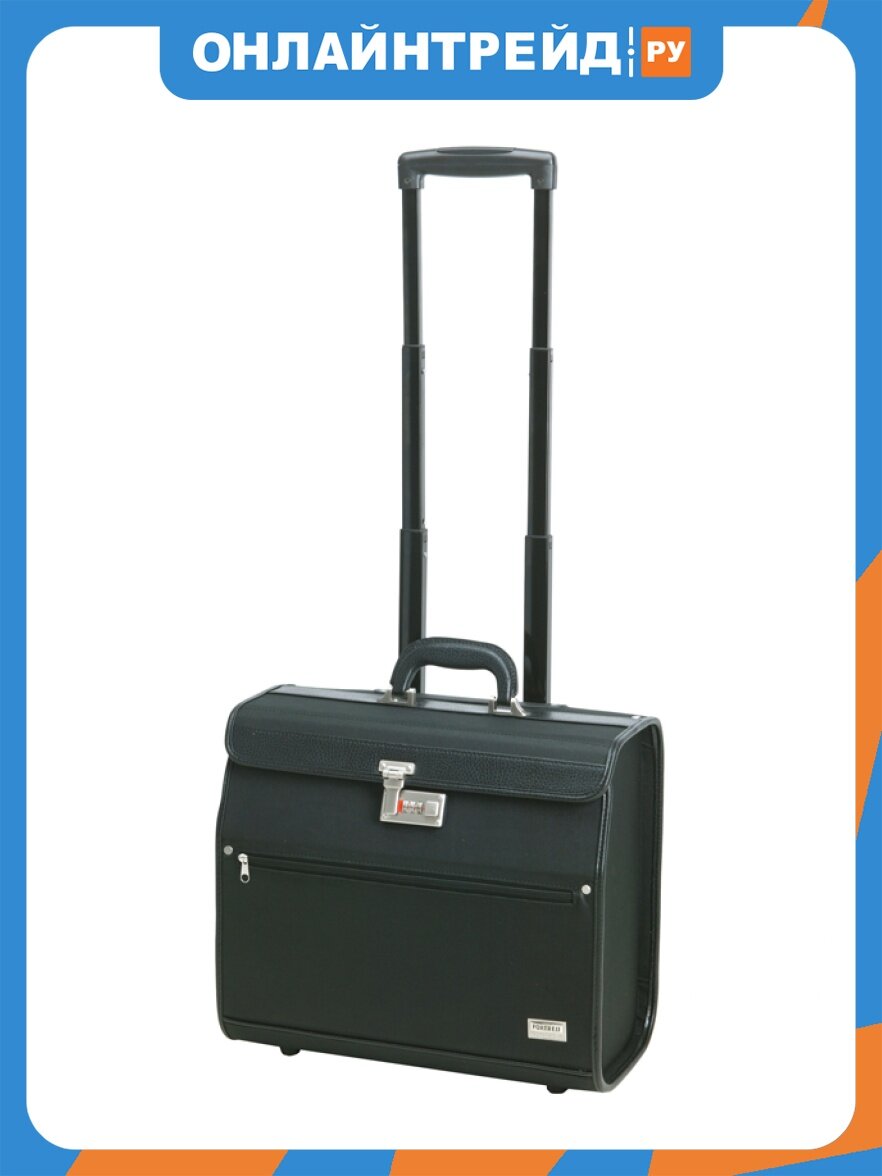 Чемодан для парикмахерских инструментов Dewal Professional DEWAL черный, 42х23х37 см