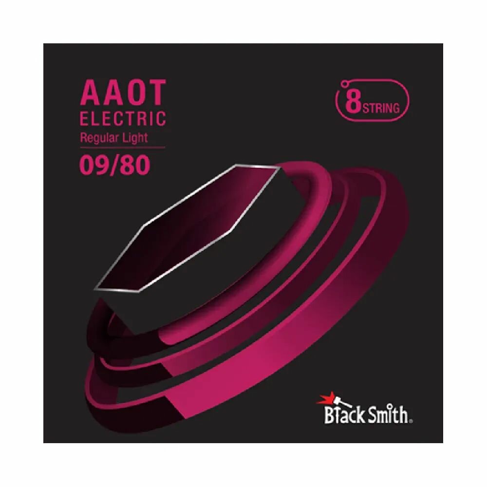 Струны для электрогитары BlackSmith 93287 AAOT Electric Regular Light 9-80