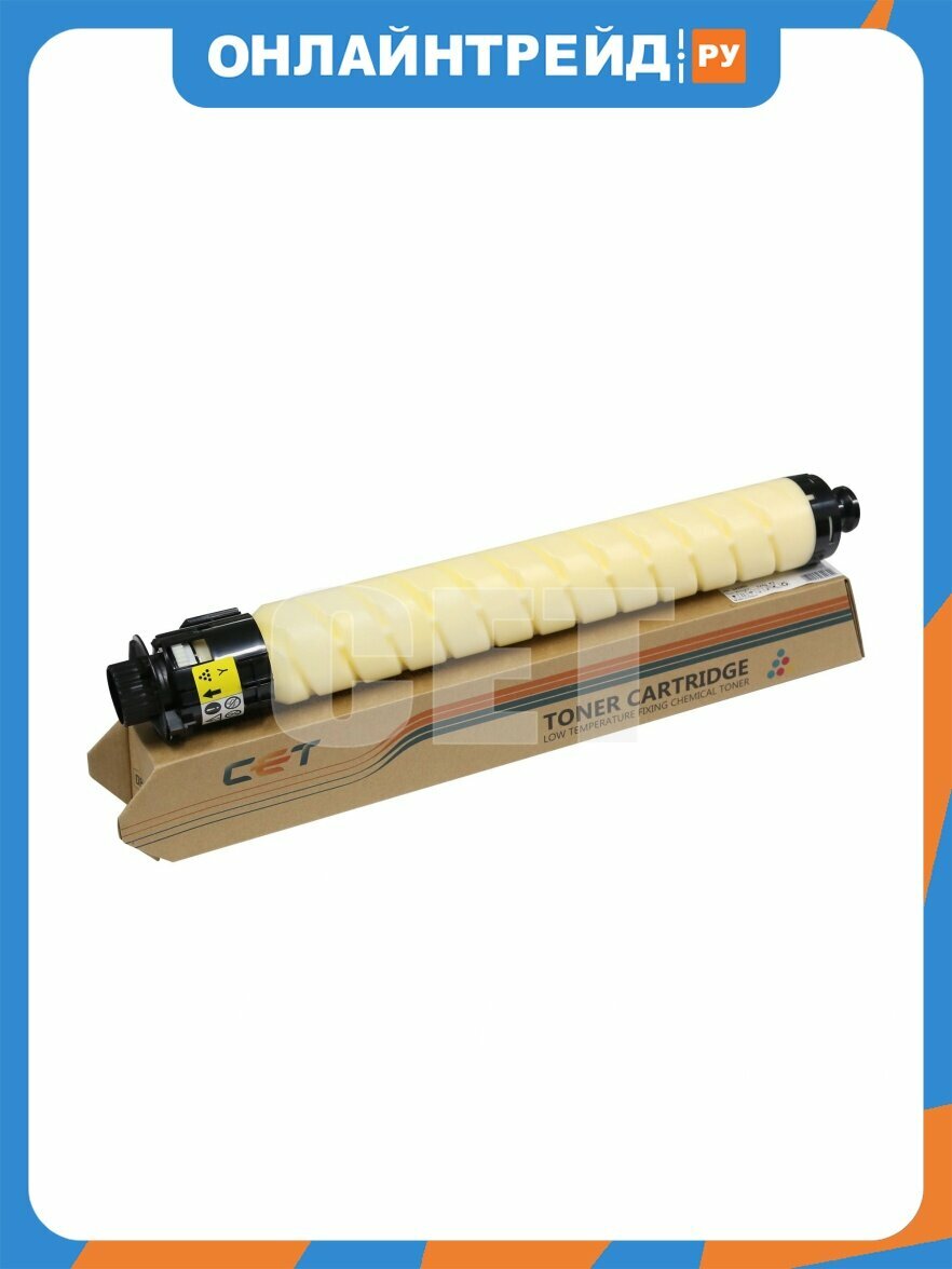 Тонер-картридж Cet (CPT, HT8) 841818 для RICOH MPC3003/3503/3004/3504 () Yellow, 359г, 18000 стр, 6857Y