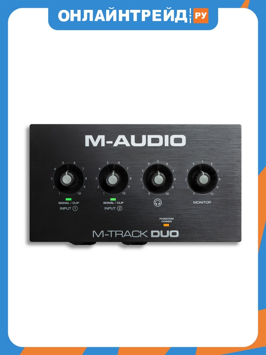 Аудиоинтерфейс M-audio M-Track Duo