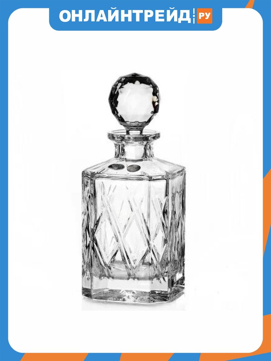 Графин Crystal Bohemia BARWARE, 800 мл, хрусталь