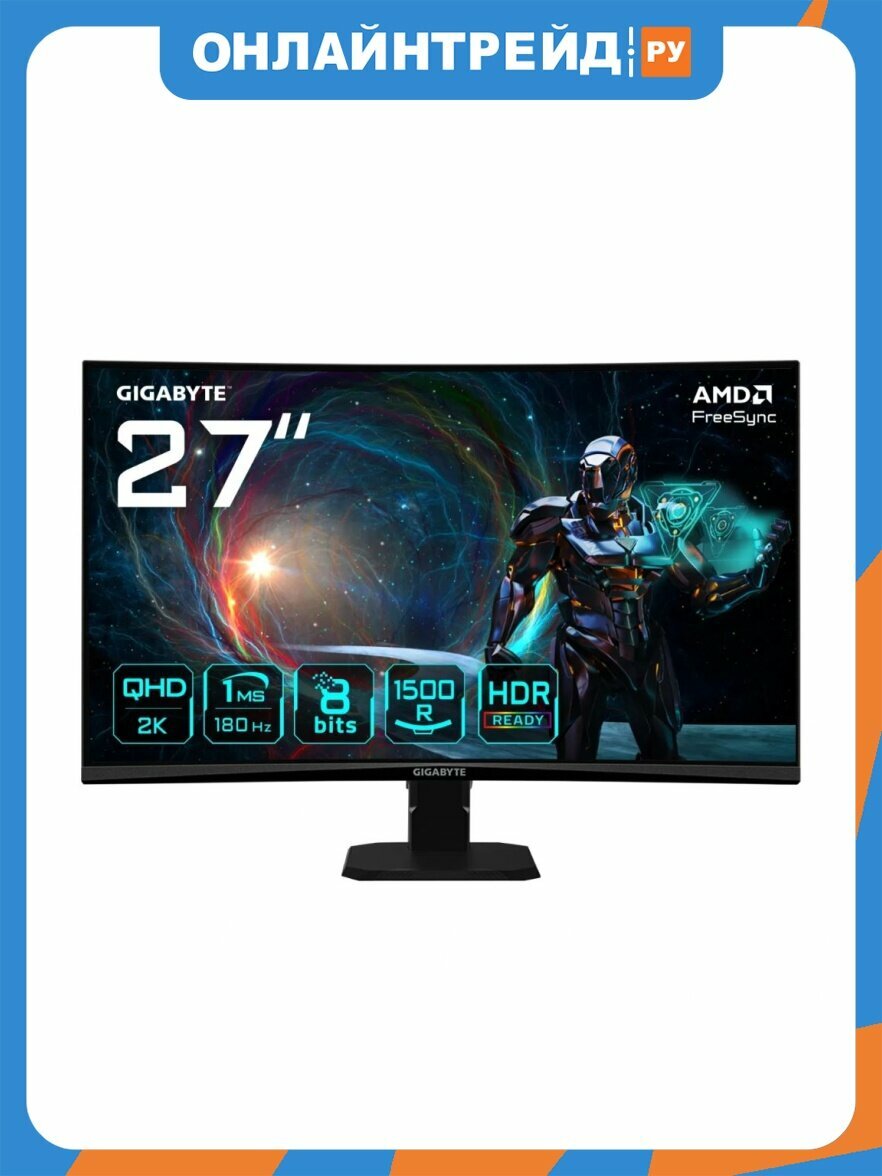 Монитор Gigabyte 27" GS27QCA EU Black