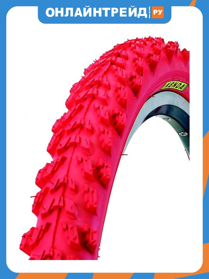 Покрышка Kenda 26"х1.95 5-529466 (50-559) K829 высокий красная (25)