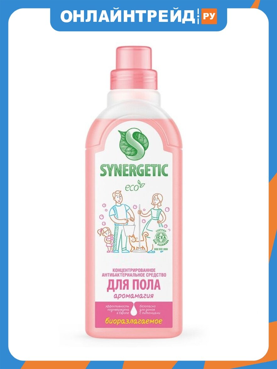 Средство для мытья полов Synergetic Аромамагия, универсальное, 750 мл