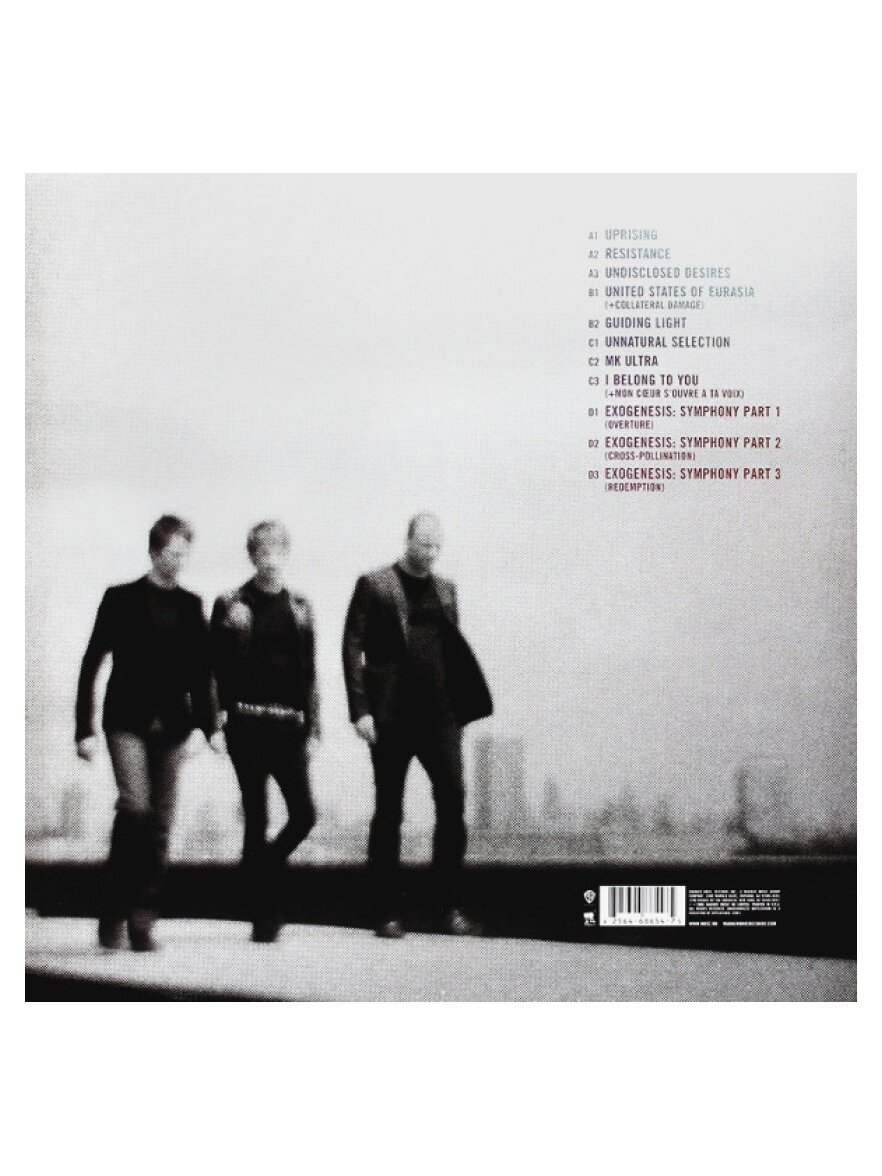 Виниловая пластинка Warner Music MUSE - The Resistance (2LP)