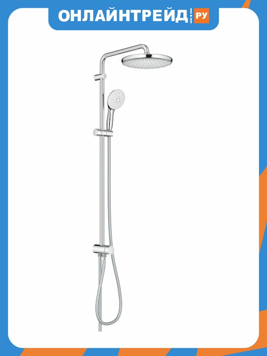 Душевая система Grohe Tempesta System 250 flex, хром