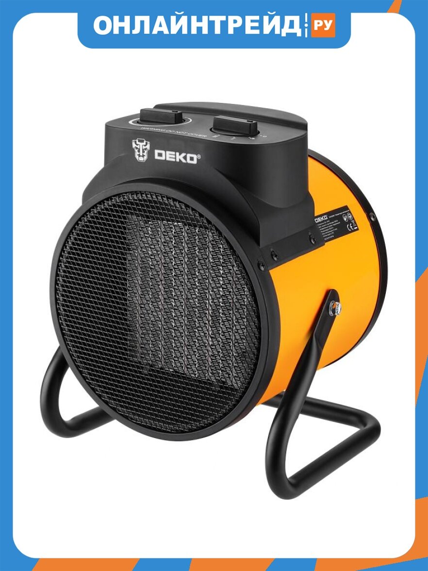 Тепловая пушка Deko DKIH3300W, электрическая, 3300Вт