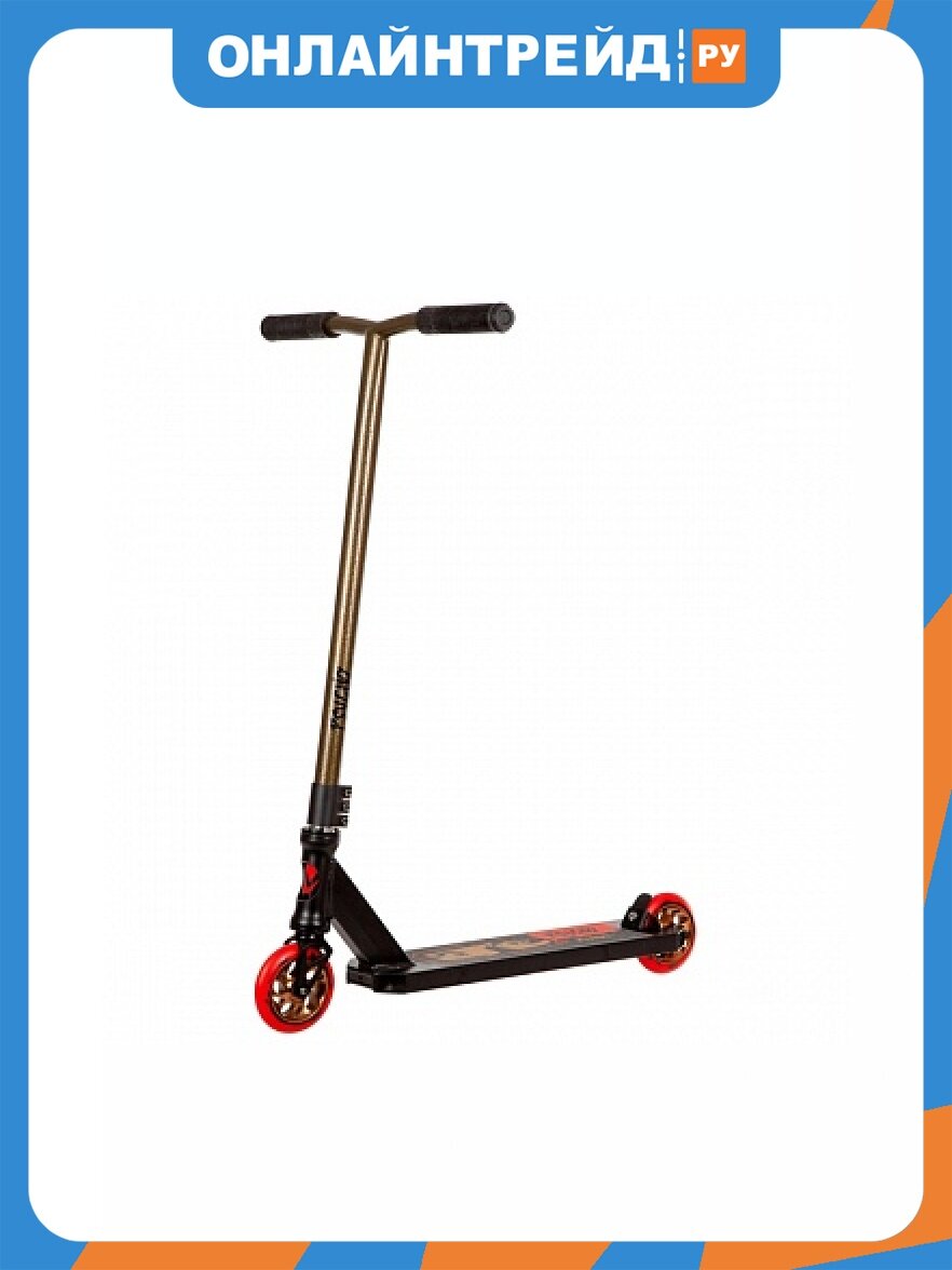 Самокат Novatrack Psycho'50, бронзовый 100A. PSYCHOP2. BZ22