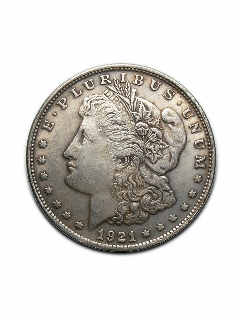 Доллар 1921 года S silver dollar coin копия серебряной монеты США