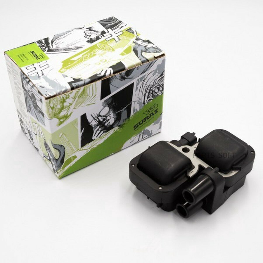 SRS70690 Катушка зажигания Mercedes-Benz (96-) 2.4i-5.0i (SRS 70690) SURAI от официального дистрибьютора, SURAI, артикул SRS70690