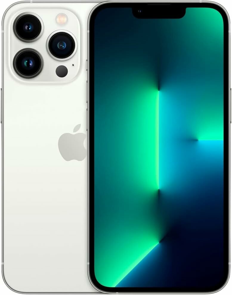 Смартфон iPhone 13 Pro Max, экран Super Retina, 120Гц, тройная камера, 1ТБ, серебристый