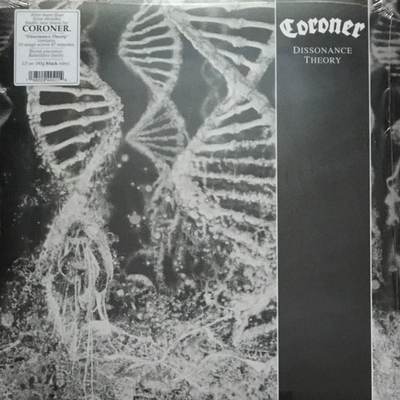 Coroner - Dissonance Theory, 1xLP, BLACK LP