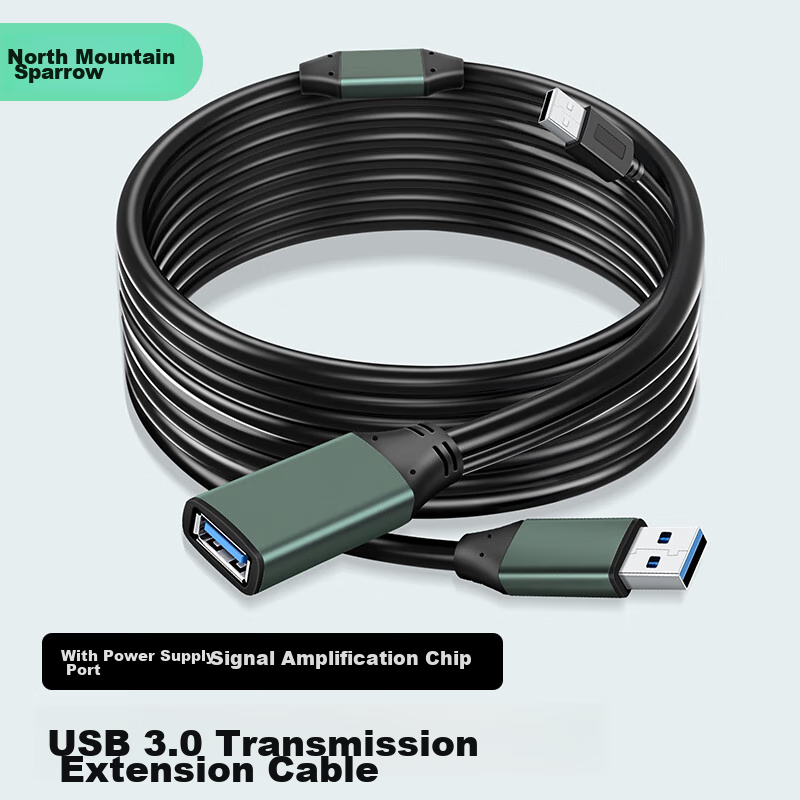 Beishanque USB 3.0 кабель-удлинитель мужской на женский 20 м алюминиевый корпус высокоскоростная передача данных для