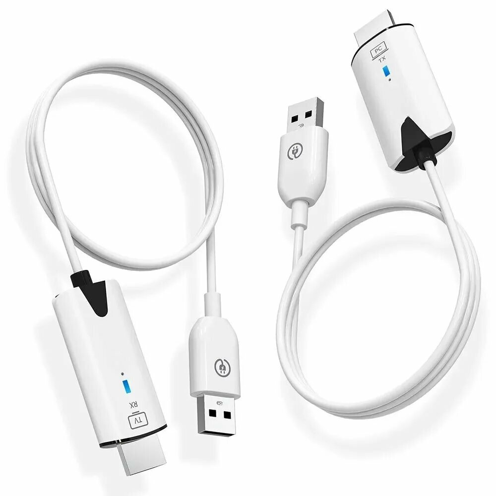 30-метровый беспроводной передатчик и приемник видео, HDMI-совместимый удлинитель, адаптер дисплея, кабель, зеркало для камеры
