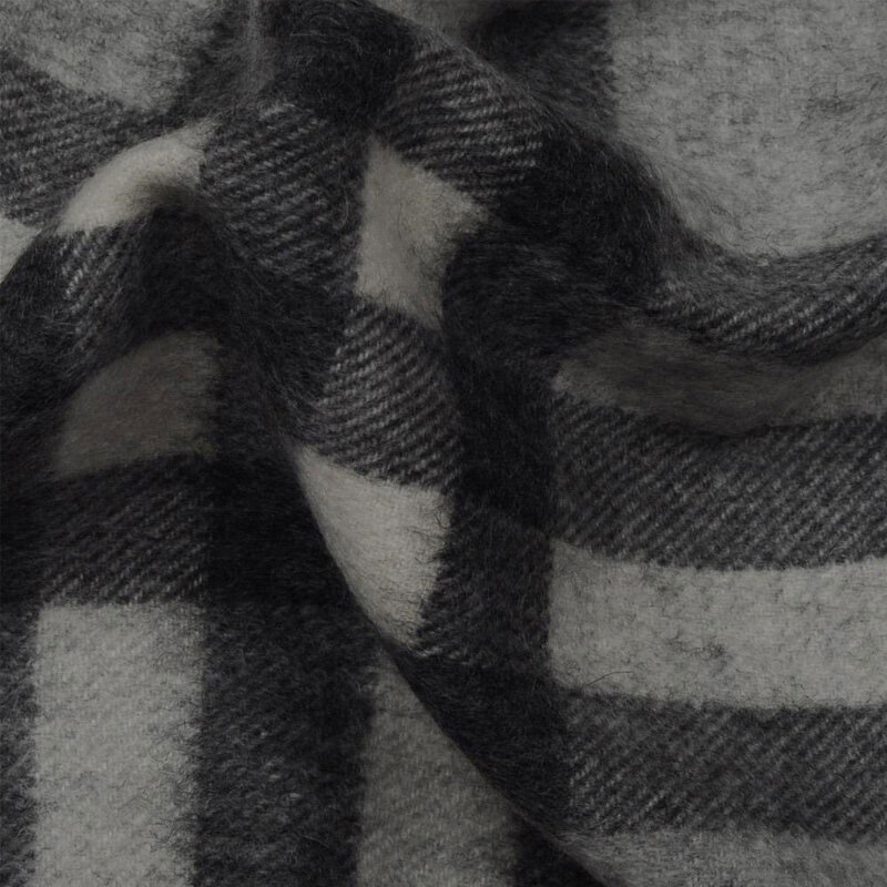 Шарф BURBERRY для мужчин, one size, серый — фото 1