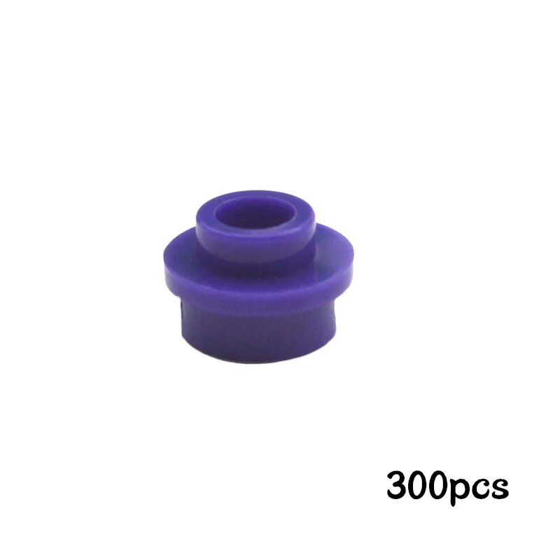Фиолетовые круглые плитки VEK 300 шт. (85861 Purple)