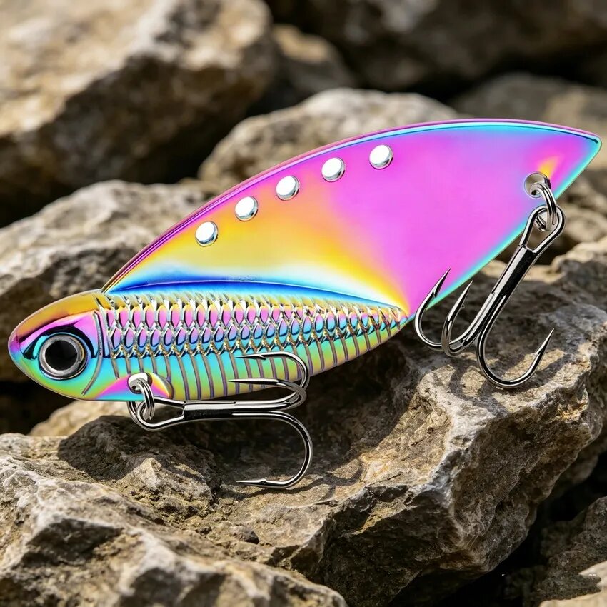 Блесна Cicada VIB Colorful, 2 крючка