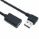 USB 3.0 кабель-удлинитель CableCC 0.5m, Black Left