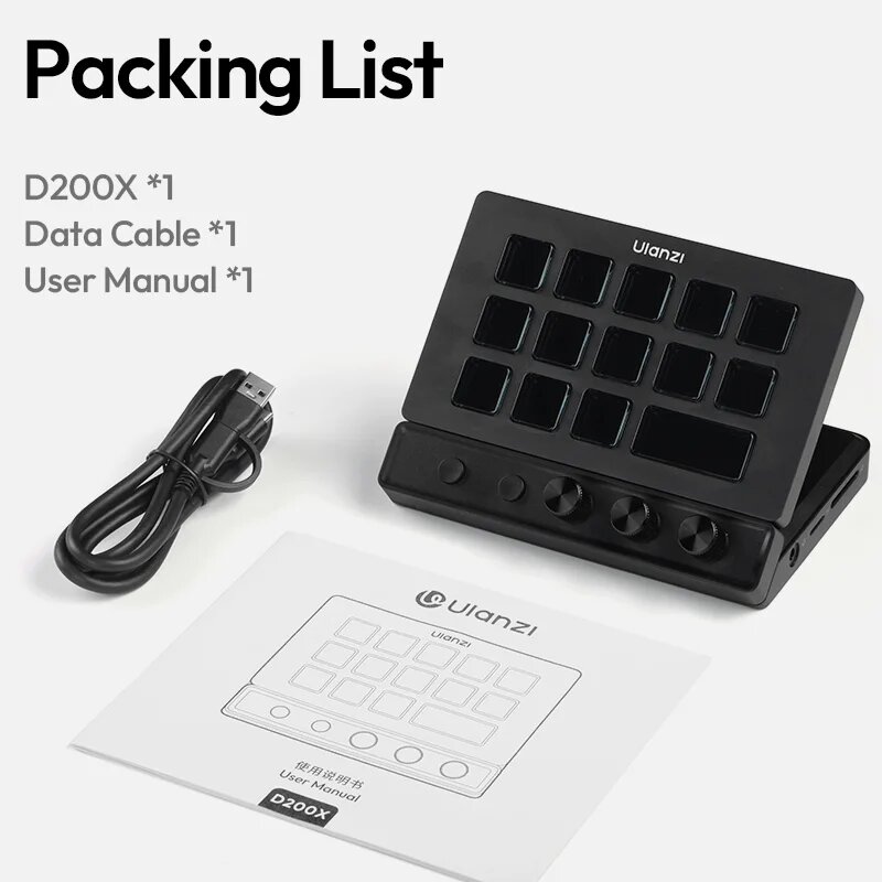 Ulanzi D200X Stream Deck 14 LCD клавиш D200X Stream Deck