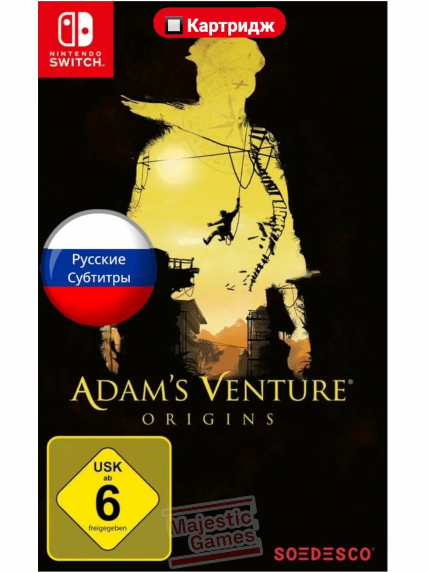 Игра Adam's Venture: Origins (Nintendo Switch, Русские субтитры)