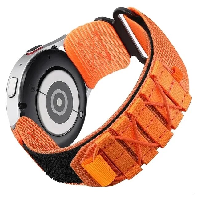 Оранжевый нейлоновый ремешок Garmin Forerunner 165