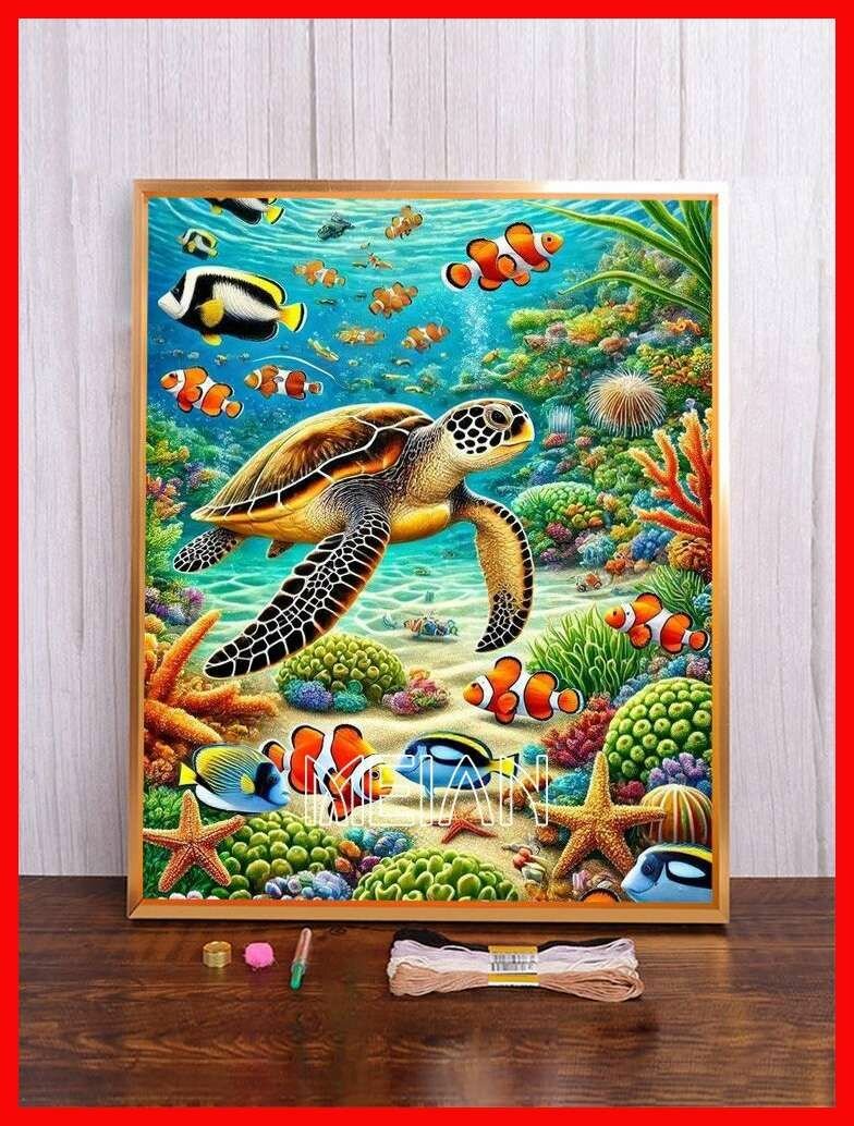 MEIAN Набор для вышивания,30x40CM,11CT,40 цветов