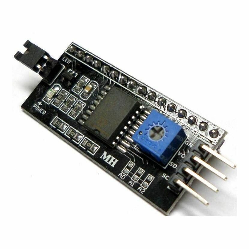 Дисплей LCD WH1602 Интерфейс для Arduino (адаптер для дисплея)