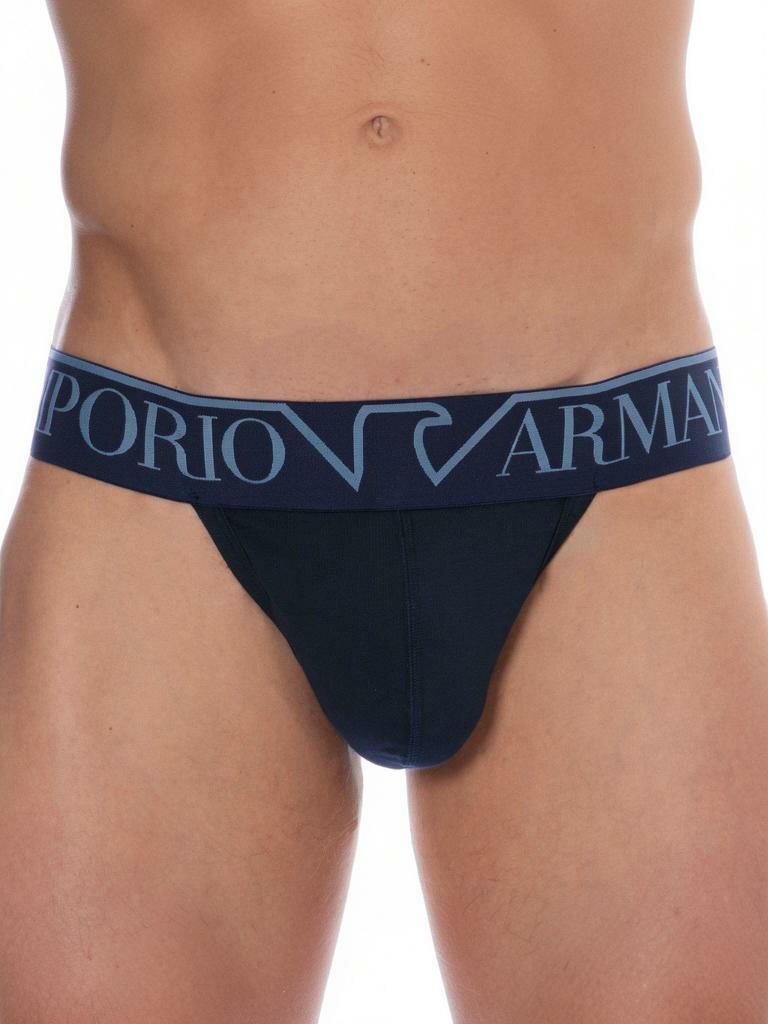 Мужские трусы джоки темно-синие Emporio Armani 111579_4F516 00135 L (50)