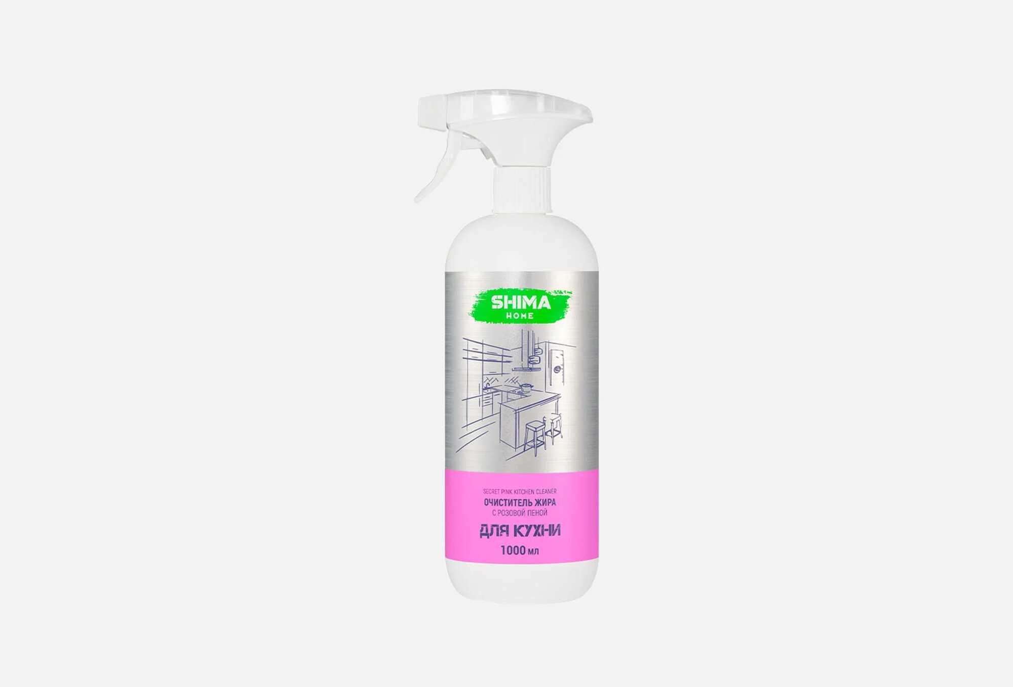 SHIMA HOME secret pink Очиститель для кухни 1 л