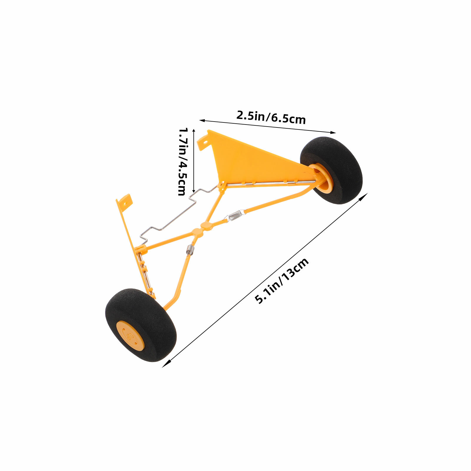 Запчасти Для Rc Самолета Набор Шасси Желтый 13.00X6.50X4.50Cm
