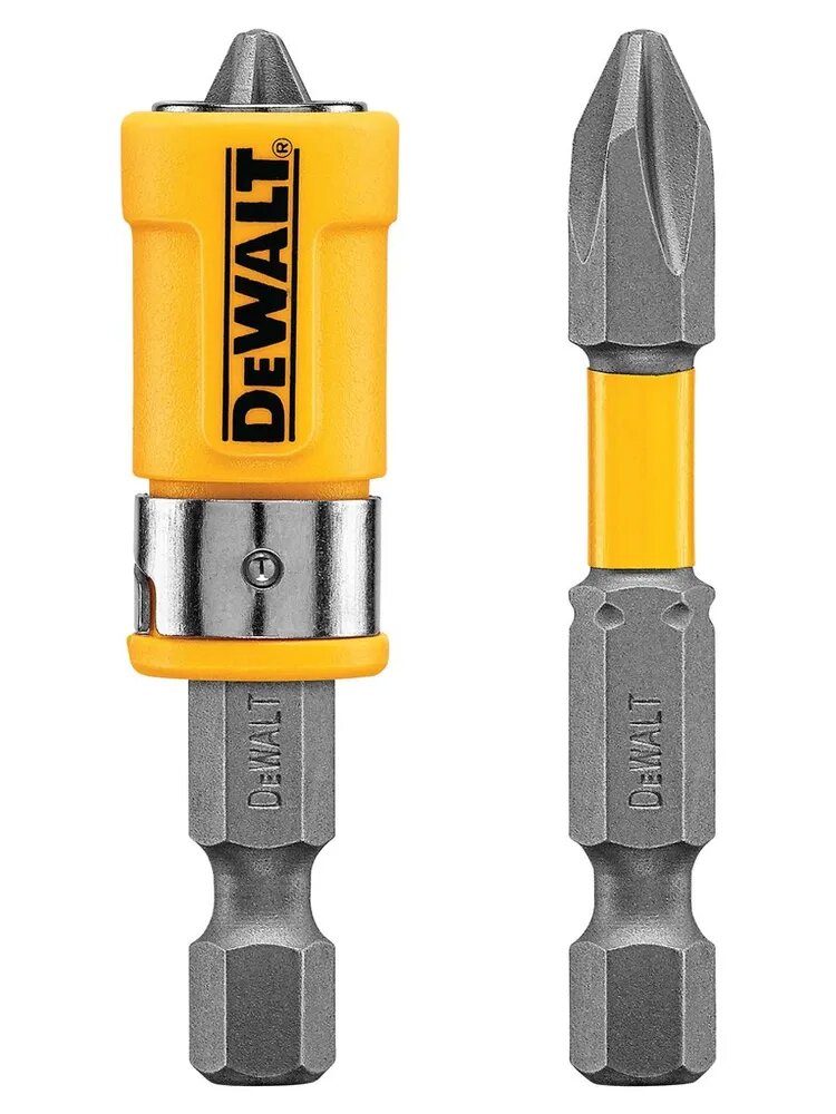 Биты для отверток набор бит dewalt DWA2PH2SL MAXFIT 2 'Ударный шуруповерт PH2 Набор бит Phillips с поворотной магнитной присоской