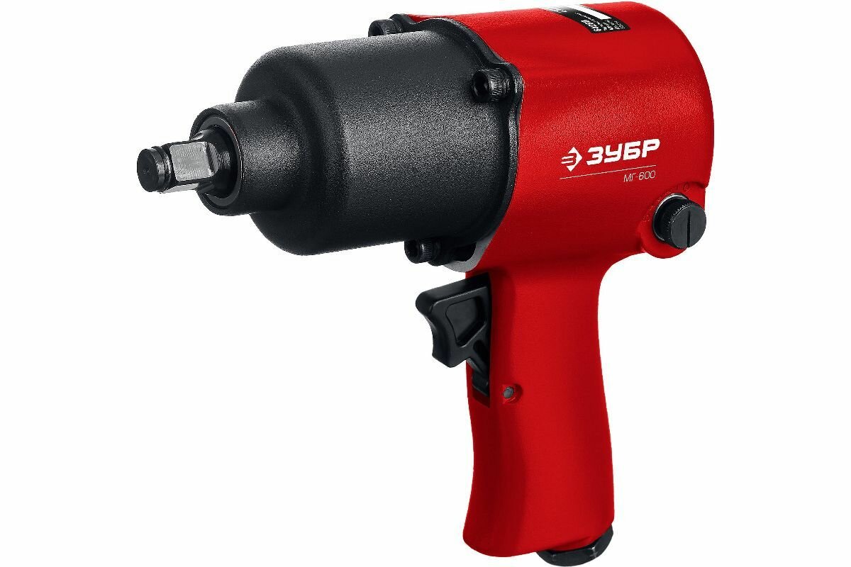 Ударный пневматический гайковерт ЗУБР МГ-600 , 1/2", 600 Нм