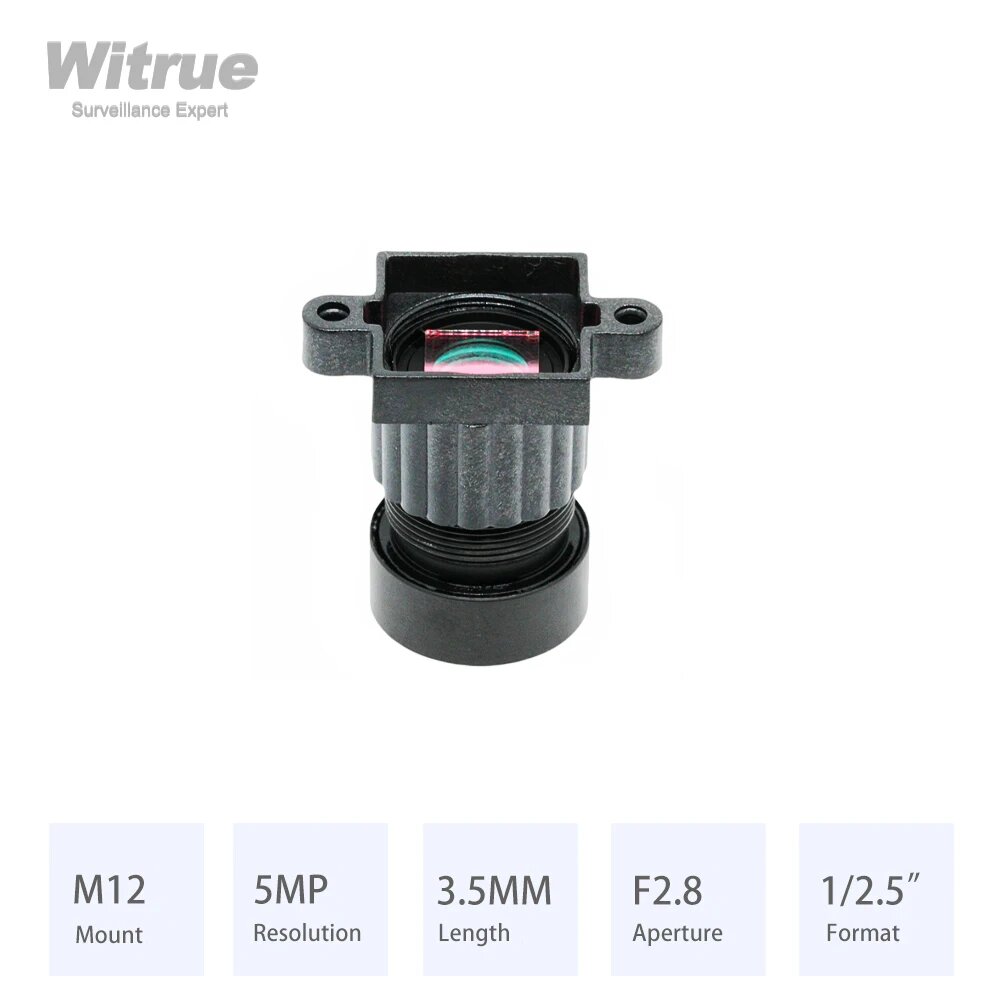 Объектив Witrue HD 5MP для видеонаблюдения