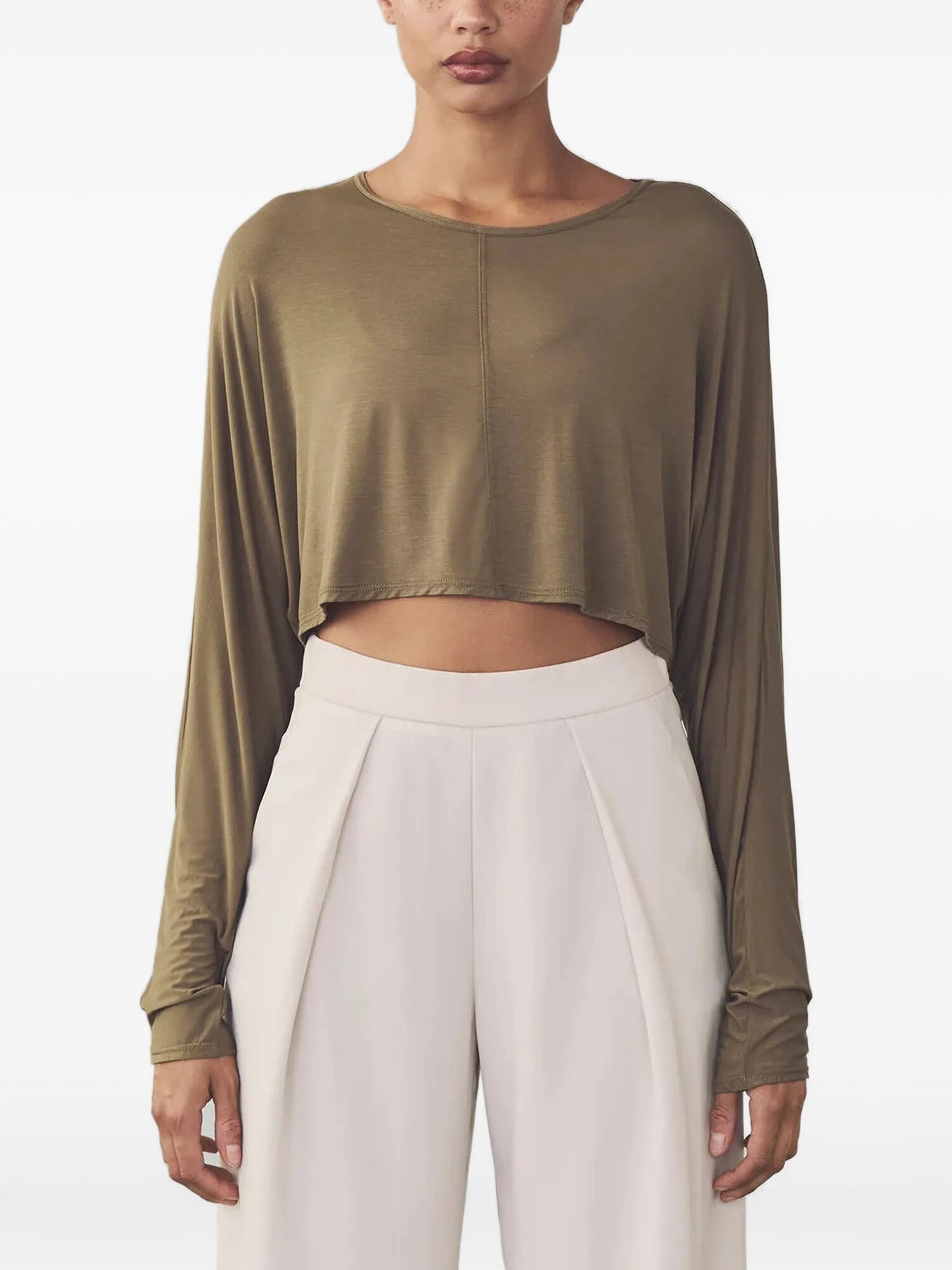 Топ ARTEMIS DICIERO Long-sleeve crop top, размер 40 — фото 1