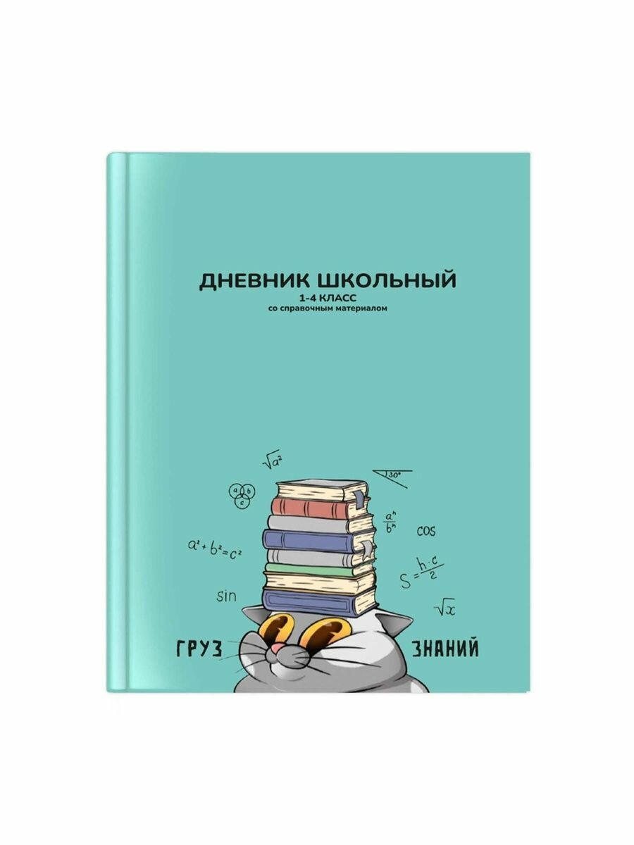 Дневник школьный 1-4 класс груз знаний А5+ 48л.