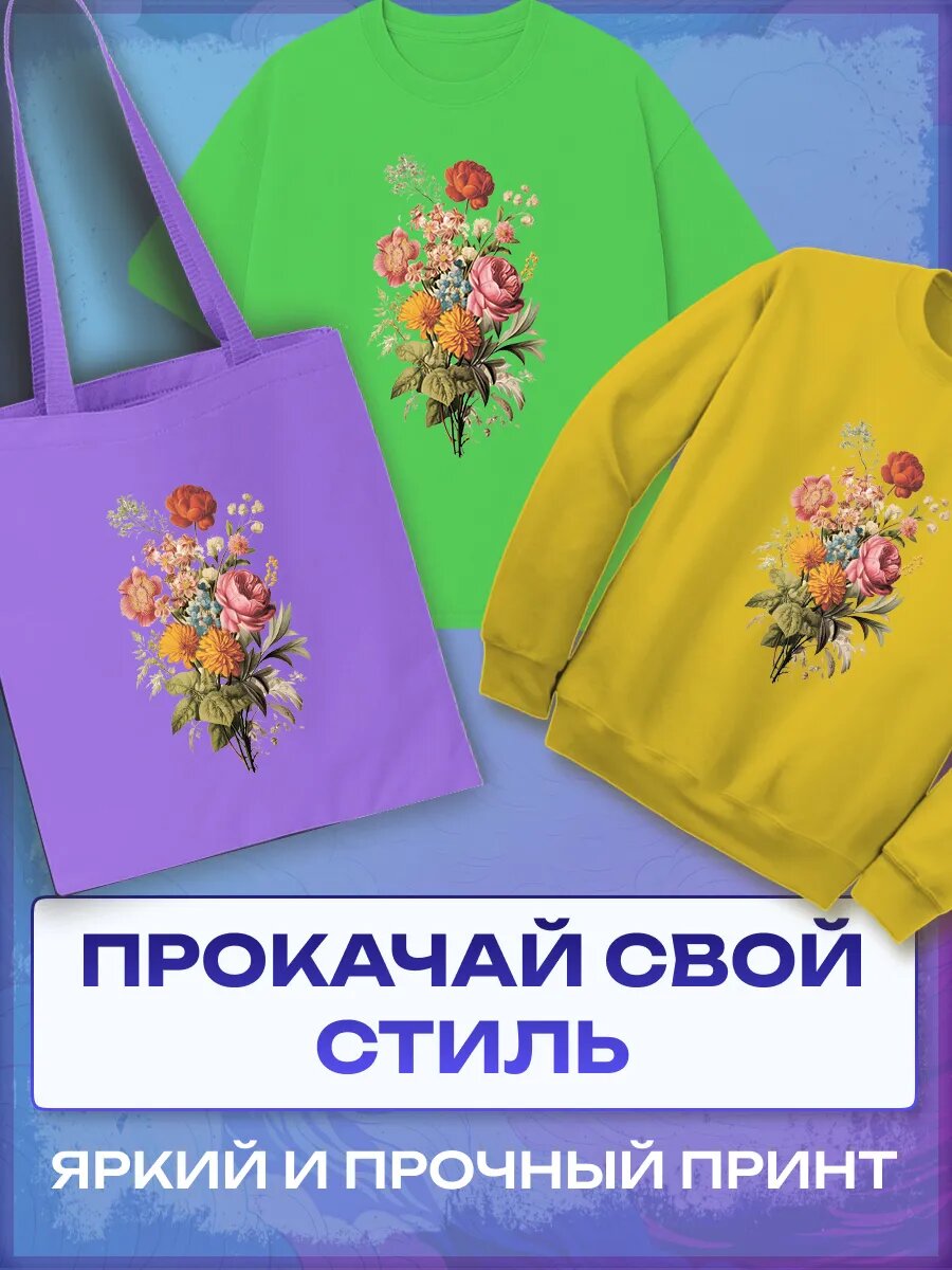 Термонаклейка flowers — фото 1