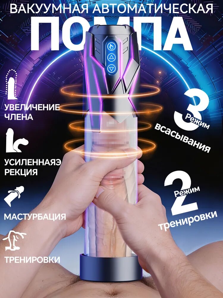 Автоматическая вакуумная помпа, гидропомпа для увеличения члена , увеличитель для мужчин, Для полового члена, AAV