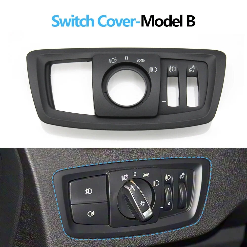 Для BMW 1, 2 серии F20 F21 F22 F23 X1 F48 F49 X2 F39: Панель-накладка на кнопку Switch Cover-B