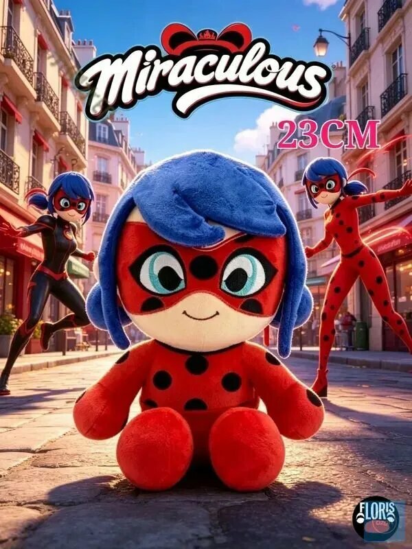 Мягкие игрушки леди баг и супер кот/Miraculous-