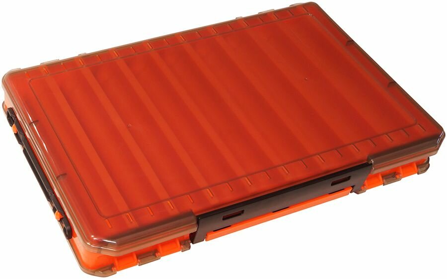 Коробка Kosadaka TB-S31A-OR, 34x21.5x5см для воблеров, двухсторонняя, оранжевая