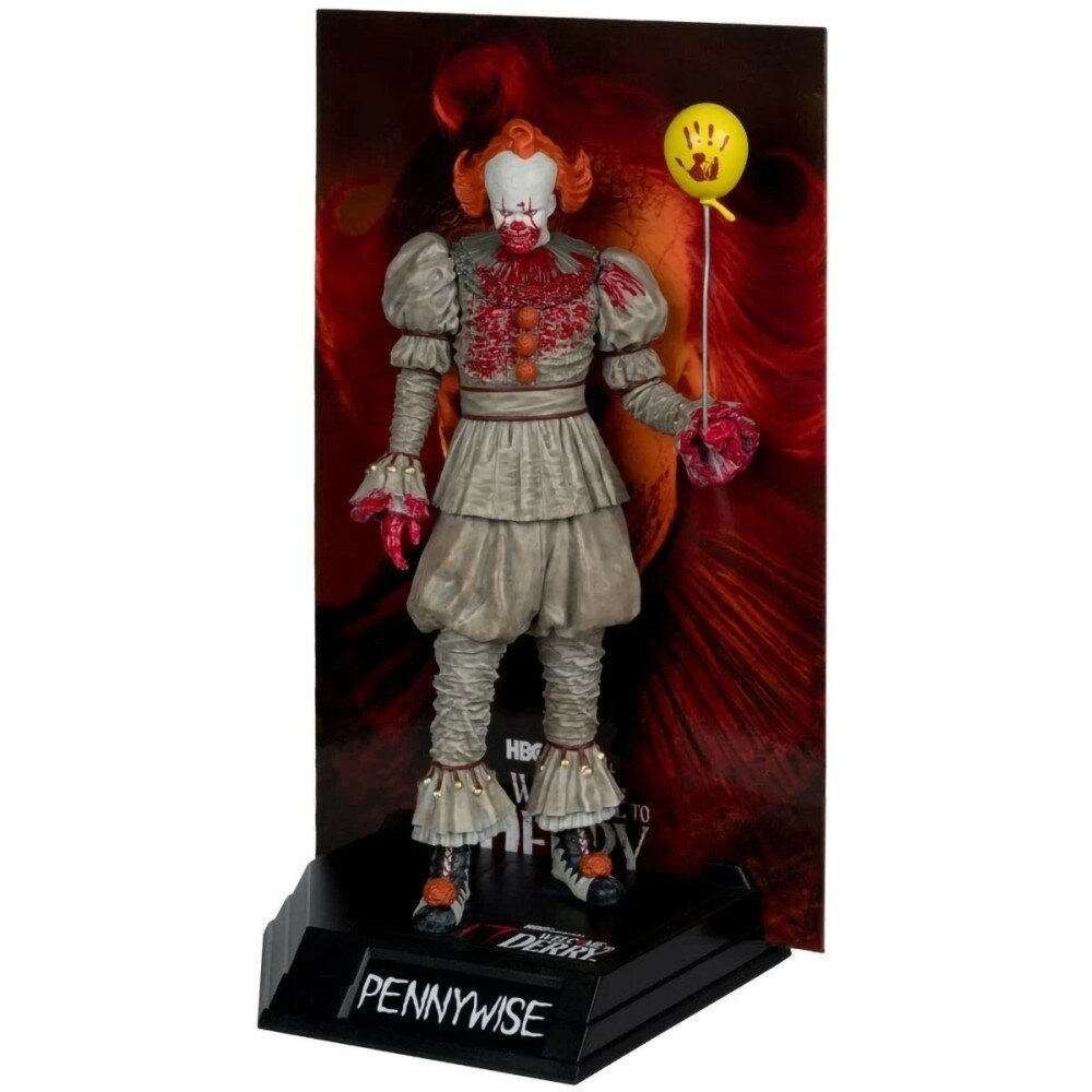 Фигурка McFarlane Movie Maniacs IT: Welcome to Derry Pennywise (Bloody)