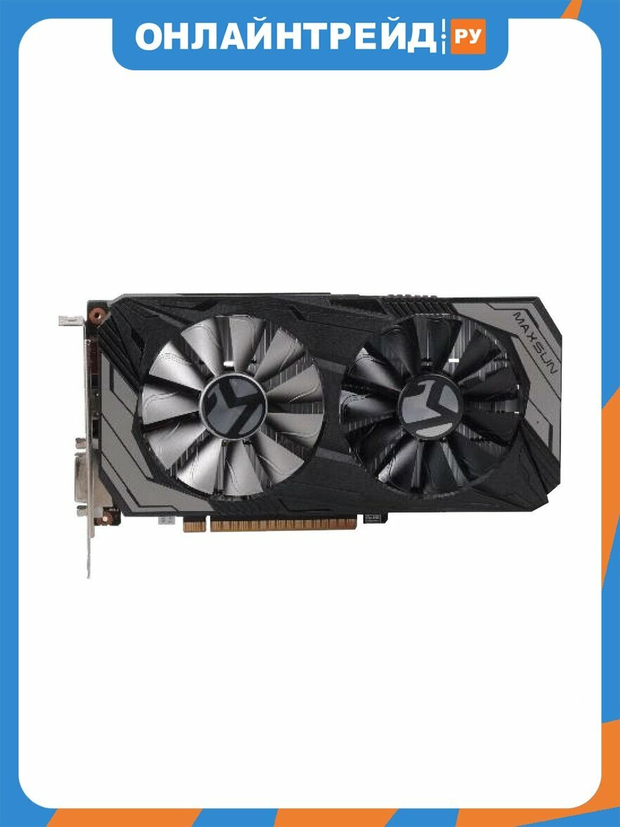 Видеокарта Maxsun GeForce GTX 1650 TR 4G D6