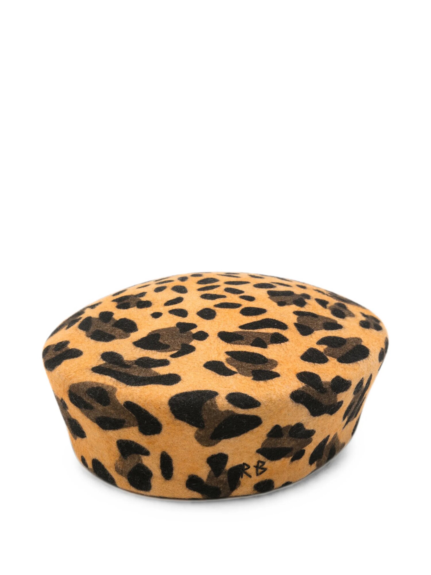 Шапка Leopard-print beret для девочек