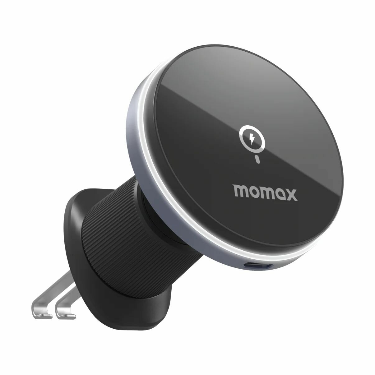 Автомобильный держатель магнитный Momax Q.Mag 5 15W Magnetic Wireless Car Mount Vent (Magsafe)