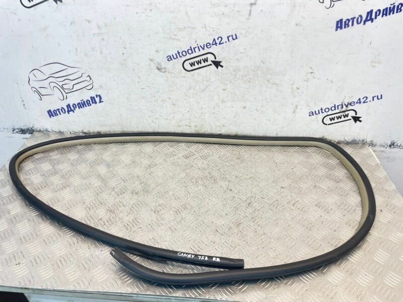 Уплотнитель проема двери Toyota Camry 2008 6233133090E0 ACV40 2AZ-FE, задний правый (с пробегом)