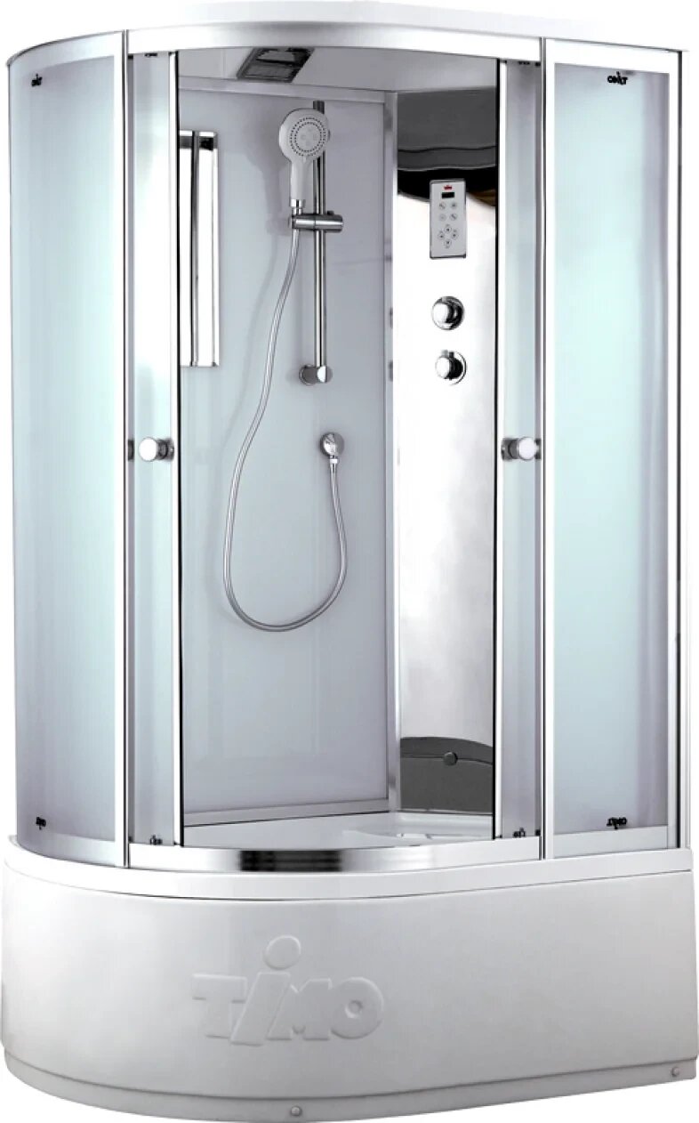 Душевая кабина Timo Comfort T-8820RC Clean Glass с высоким поддоном, с сиденьем