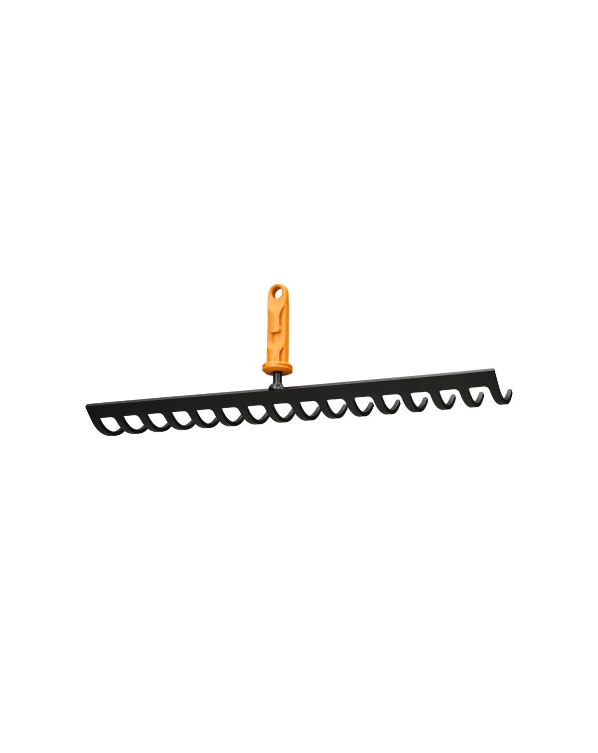 Грабли садовые зубчатые FISKARS OneClick стальные без черенка (1080678)