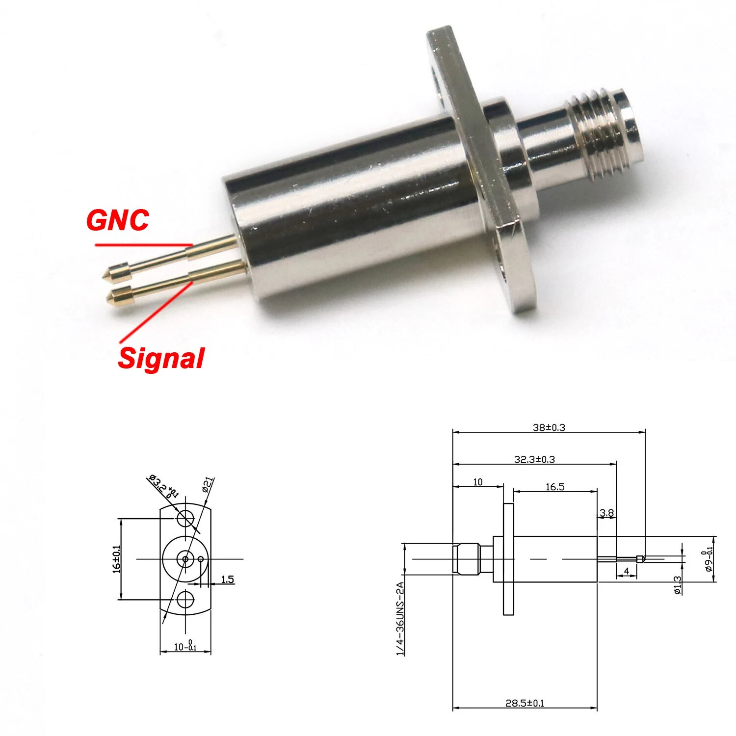RF-пробник SMA Dykbcells для спектроанализатора SMA to Dual Pin