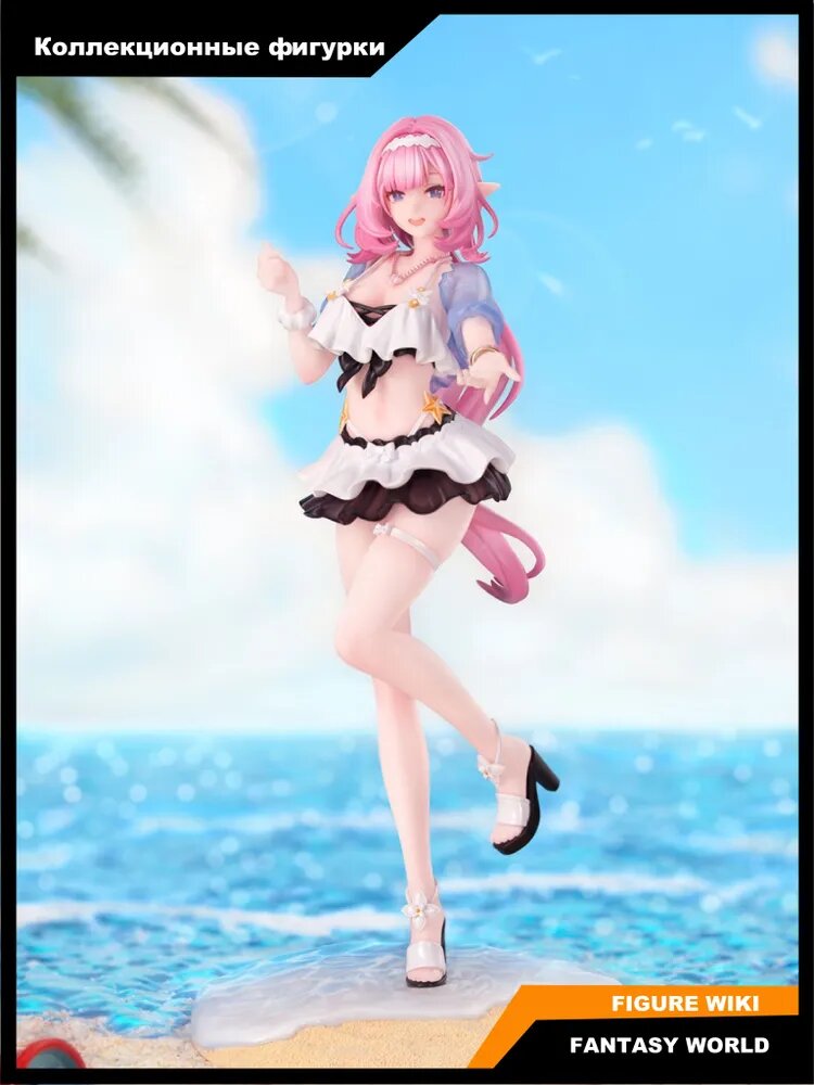 Фигурка Хонкай Импакт , Элизия Myethos / Gift+ Honkai Impact 3rd Elysia Summer Fairy Figure 22cm