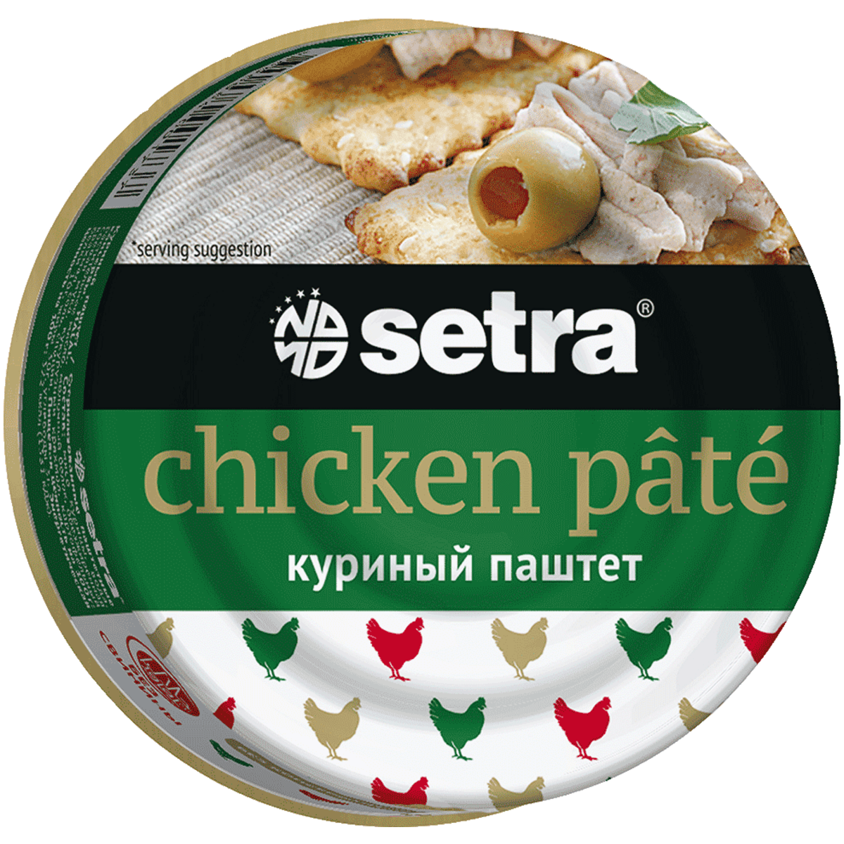 Паштет Setra куриный 100 г ж/б
